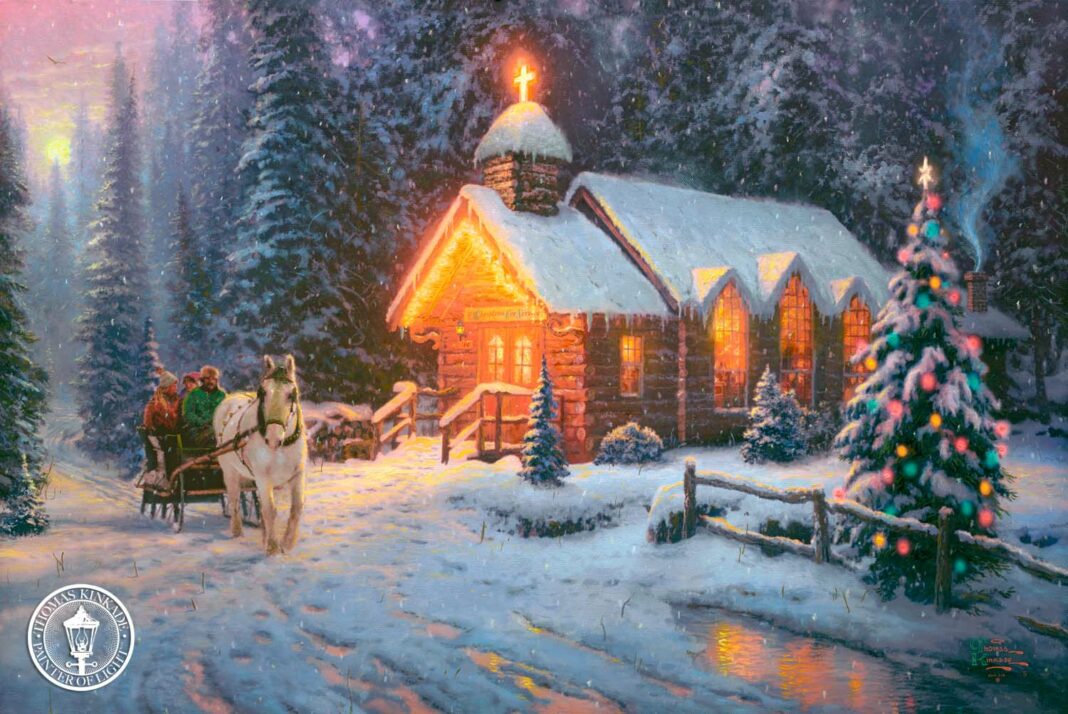 Thomas Kinkade: he credited Jesus Christ for his inspiration and ...