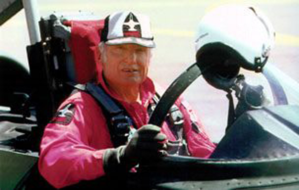 Test pilot found God in the midst of tragedy