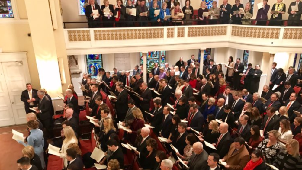 On inaugural morn, Trump heard sermon citing Nehemiah, urging president ...