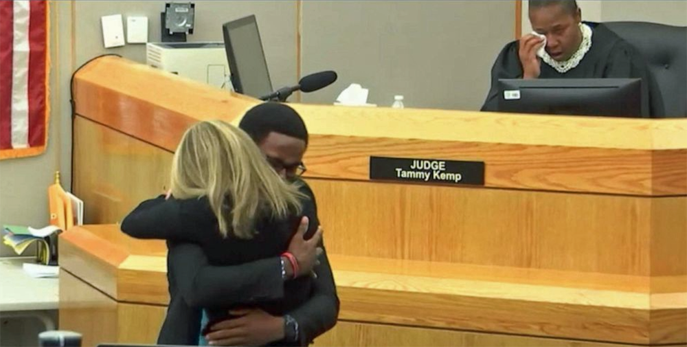 Rare, powerful example of forgiveness offered in racially-charged ...